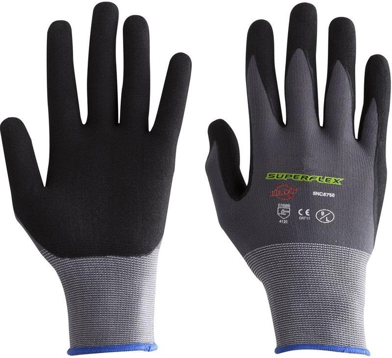 ATLAS ATG267 SUPERFLEX NITRILE FOAM COATED GLOVES – All Trades Safety ...