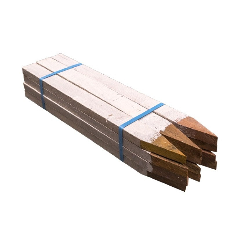 HARDWOOD TIMBER SURVEY PEGS - PAINTED – All Trades Safety & Workwear ...