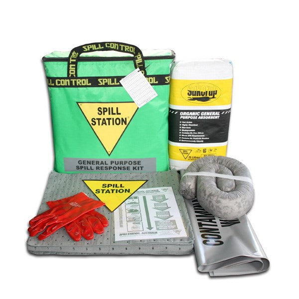 SPILL STATION 40LTR GENERAL PURPOSE SPILL KIT – All Trades Safety ...