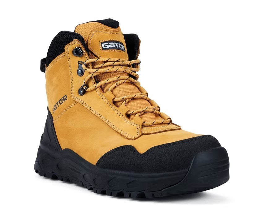 GATOR GWW6E GOLIATH MID SAFETY BOOTS - ZIP SIDE – All Trades Safety ...