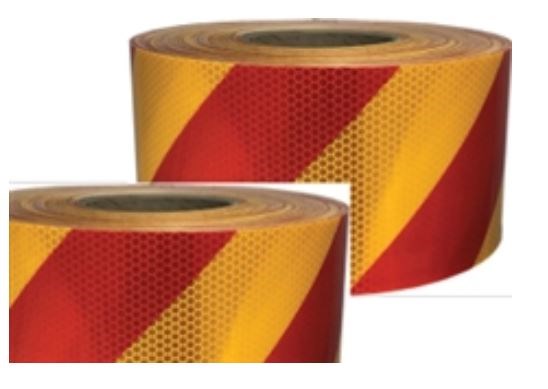 STYLUS HIP-4100 CLASS 1 REFLECTIVE DIRECTIONAL CHEVRON TAPE-SELF ADHES ...