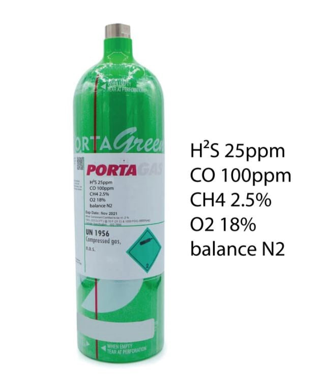 PORTAGAS CG-Q58-4-PG CALIBRATION QUAD GAS CYLINDER-58LTR – All Trades ...