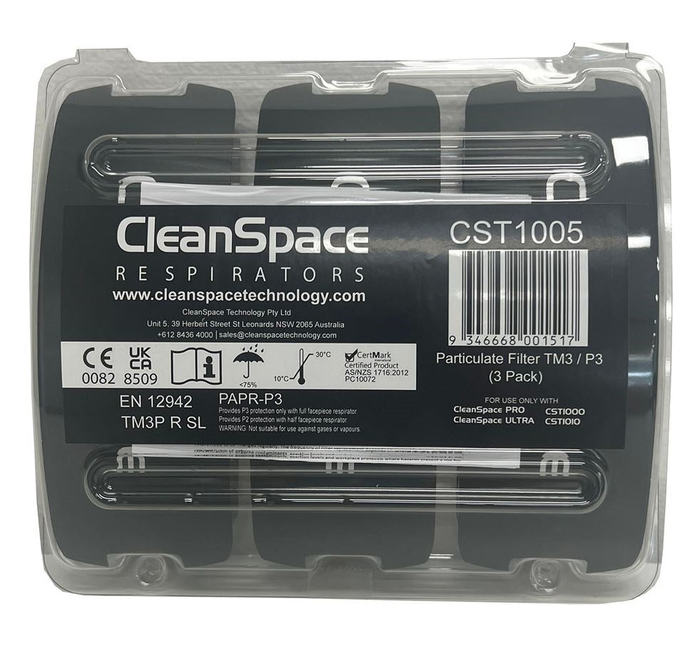 CLEANSPACE CST1005 CST PARTICULATE STANDARD TM3 P3 FILTER (3PK) – All ...