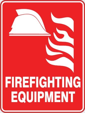 FIREFIGHTING EQUIPMENT SIGN – All Trades Safety & Workwear Supplies