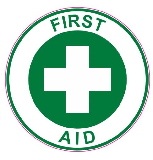 FIRST AID HARD HAT LABEL – All Trades Safety & Workwear Supplies