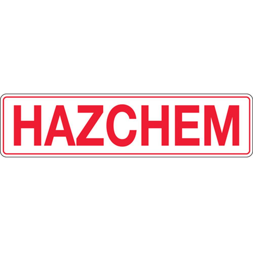 HAZCHEM SITE SAFETY SIGN – All Trades Safety & Workwear Supplies