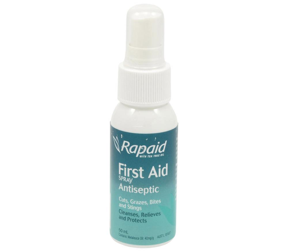RAPAID FIRST AID SPRAY, RAS50-50ML – All Trades Safety & Workwear Supplies
