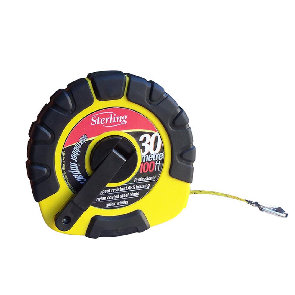 STERLING STEEL CLOSED REEL TAPE MEASURE – All Trades Safety & Workwear ...